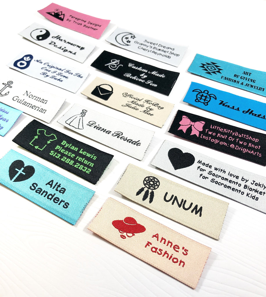 Pre-Cut Sewing Labels (NEW!) – Custom Labels 4 U