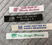 1/2" Narrow Embroidered Craft & Hobby Labels – Custom Labels 4 U